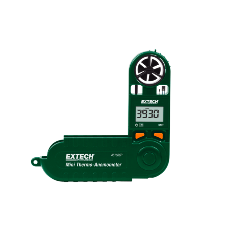 Extech 45168CP Mini Thermo-Anemometer with Built-in Compass - Testar ...