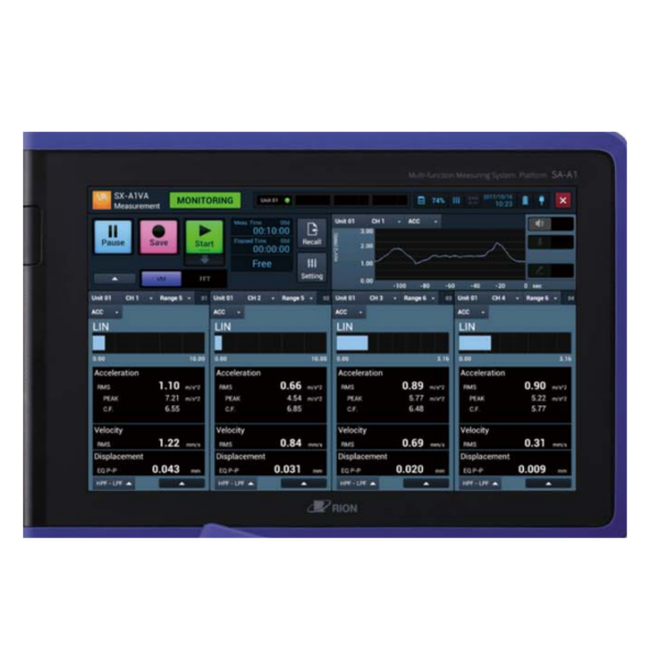 RION SX-A1VA Vibration Analysis Program - Testar Pte Ltd